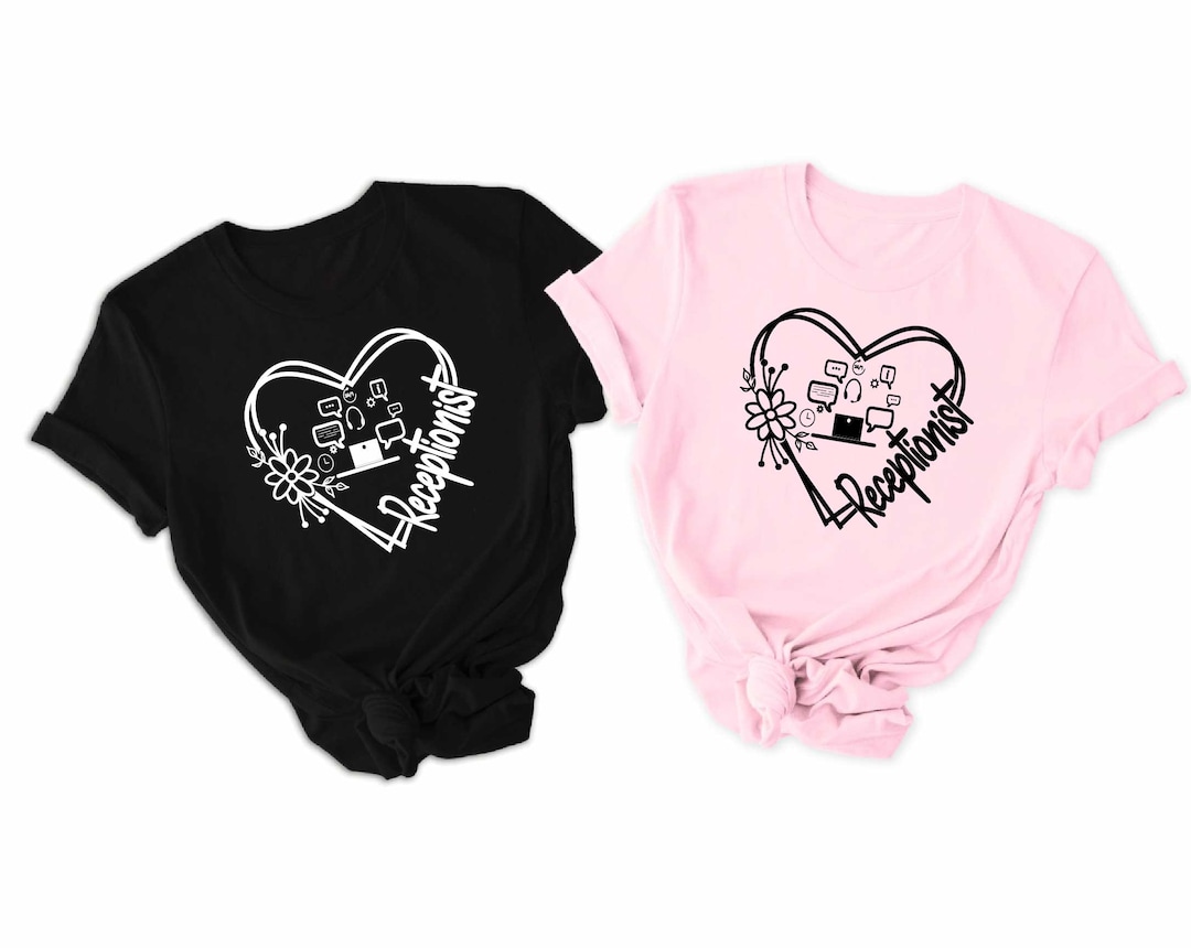 Receptionist Shirt, Receptionist Appreciation Gift, Administrative Team ...