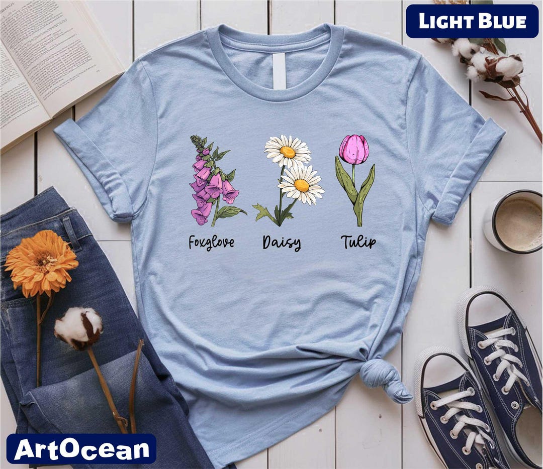Foxglove Daisy Tulip Shirt, Anti Trump, FDT Shirt, Funny Anti Trump ...