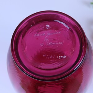 Fenton Art Glass - Country Cranberry - Mary Gregory Collection - 2001 ...