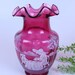 Fenton Art Glass Country Cranberry Mary Gregory Collection - Etsy