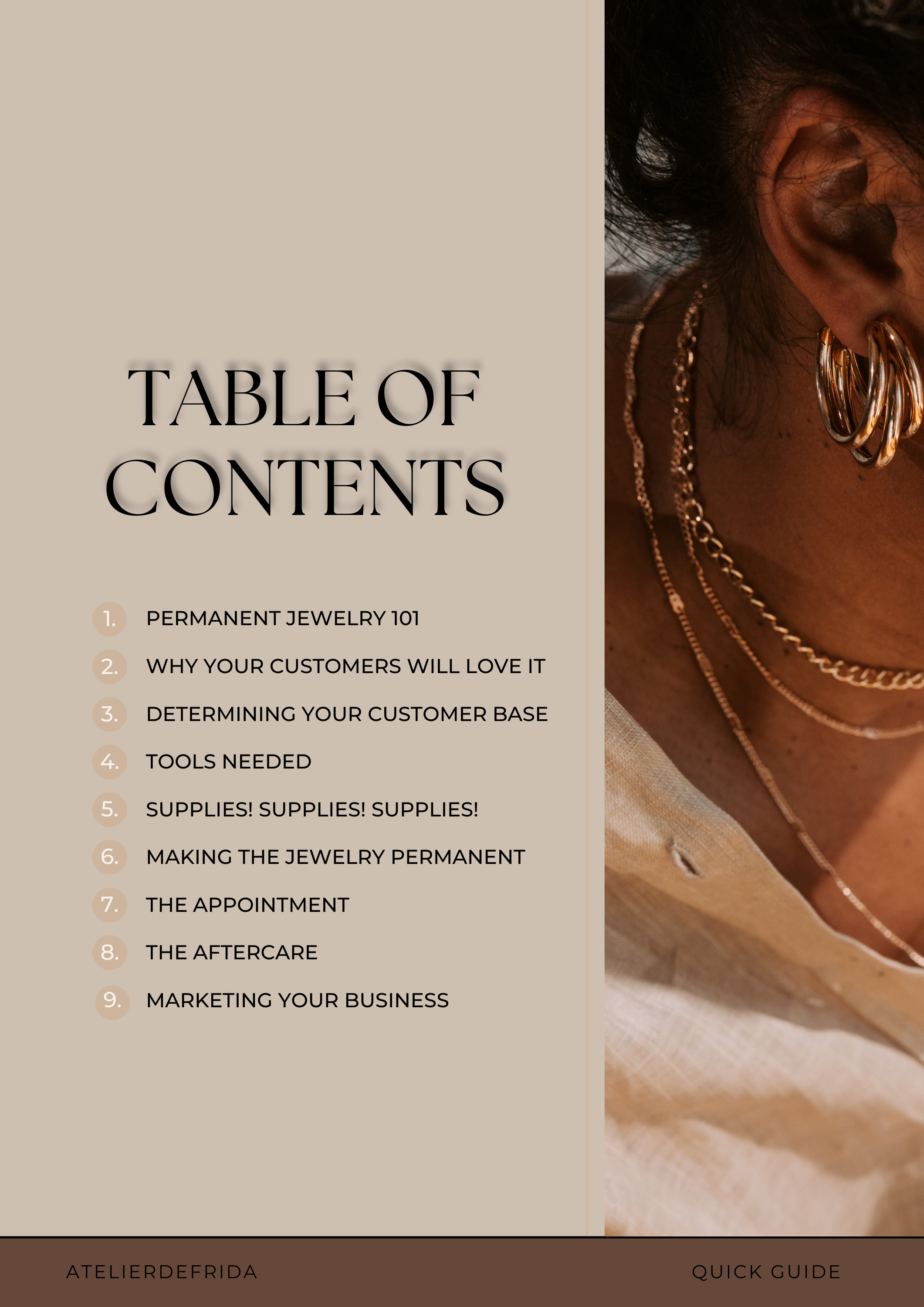 Permanent Jewelry Manual Etsy