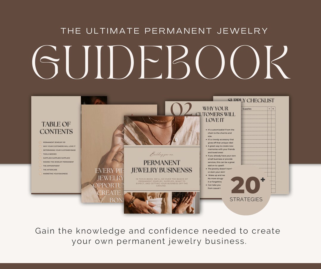 Permanent Jewelry Manual Etsy
