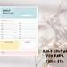 Daily Routine, Daily Schedule, Routine Outline, Printable Download ...