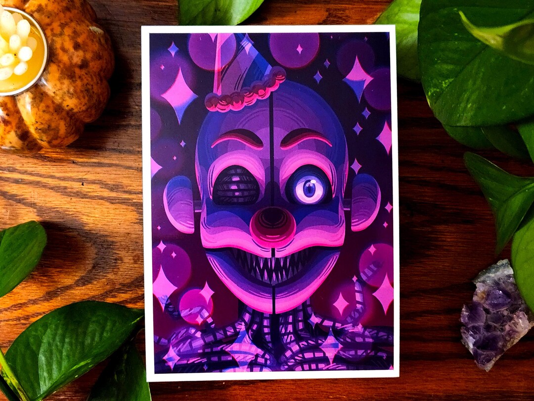 Ennard Five Nights at Freddy’s Art Print | 5x7 Gamer Horror Artowrk - Etsy