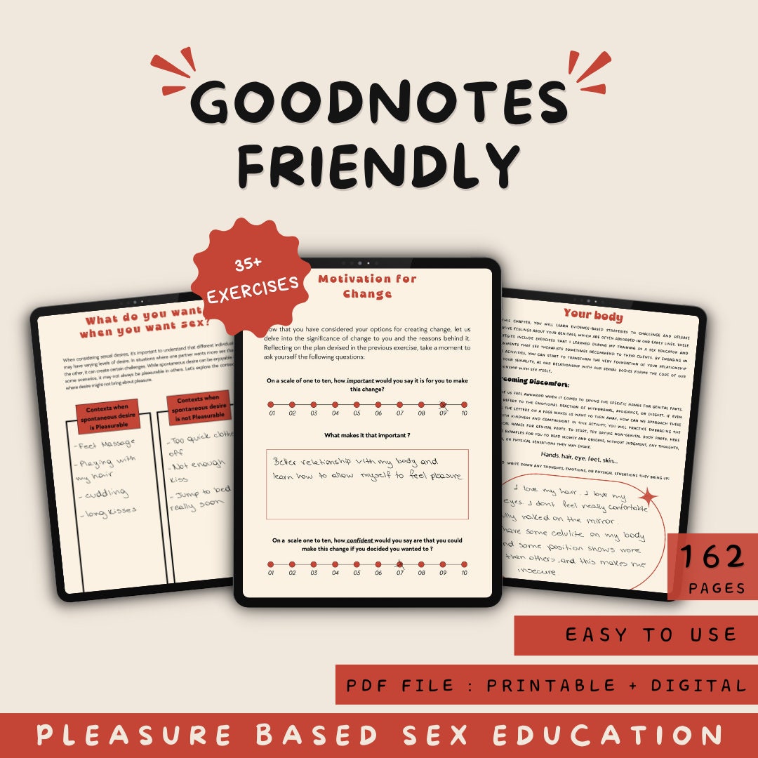 Women Sex Therapy Workbook Digital Download Ebook Therapy Worksheets Sex Positive Sexual
