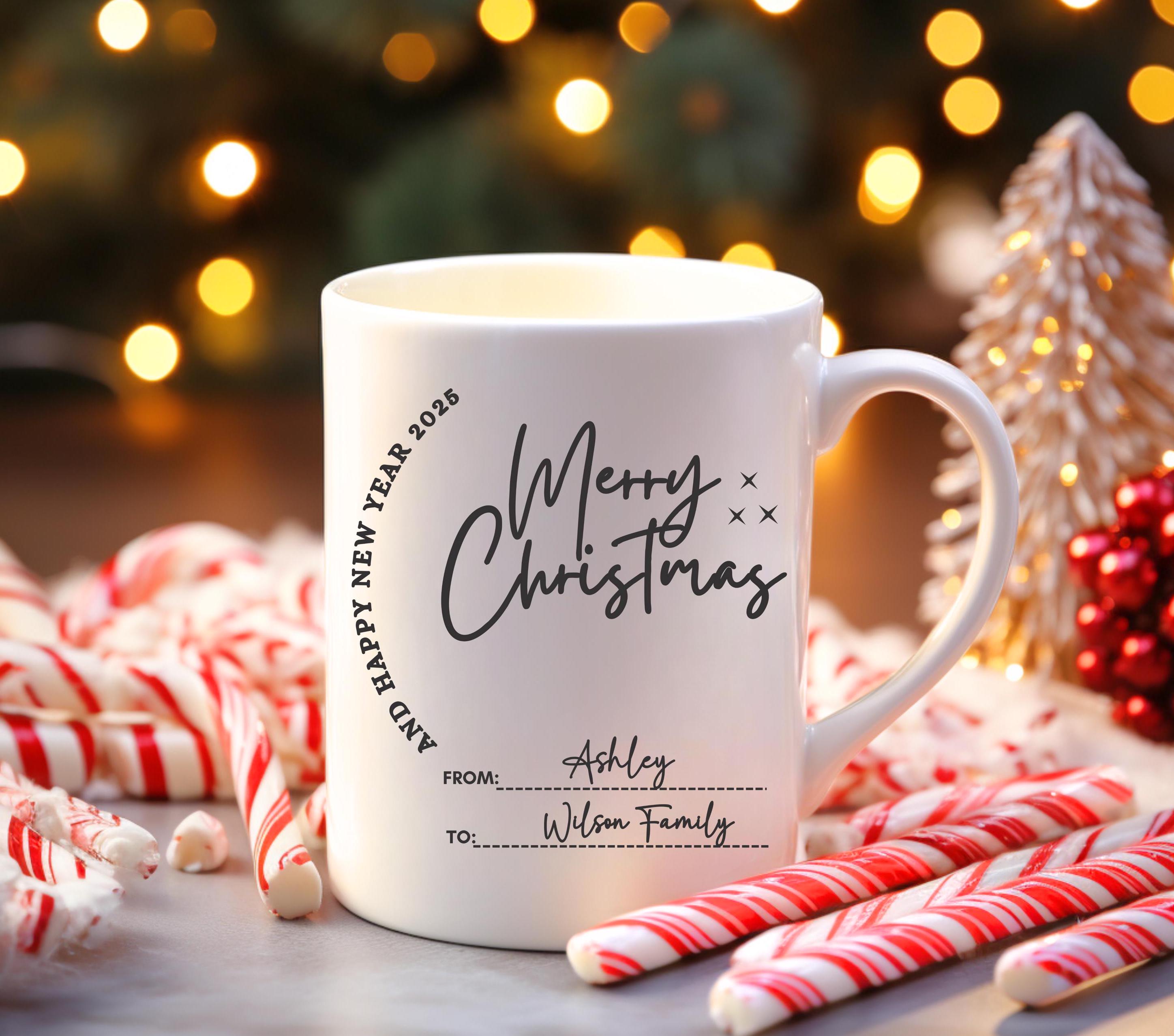 Personalized Christmas Coffee Mug, Christmas Gift for Friends ...