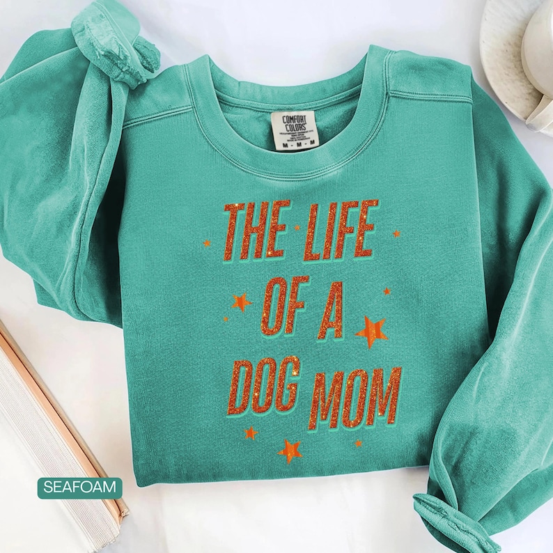 Dog Mom Era Comfort Colors Sweatshirt - Funny Dog Lover Gift - Etsy