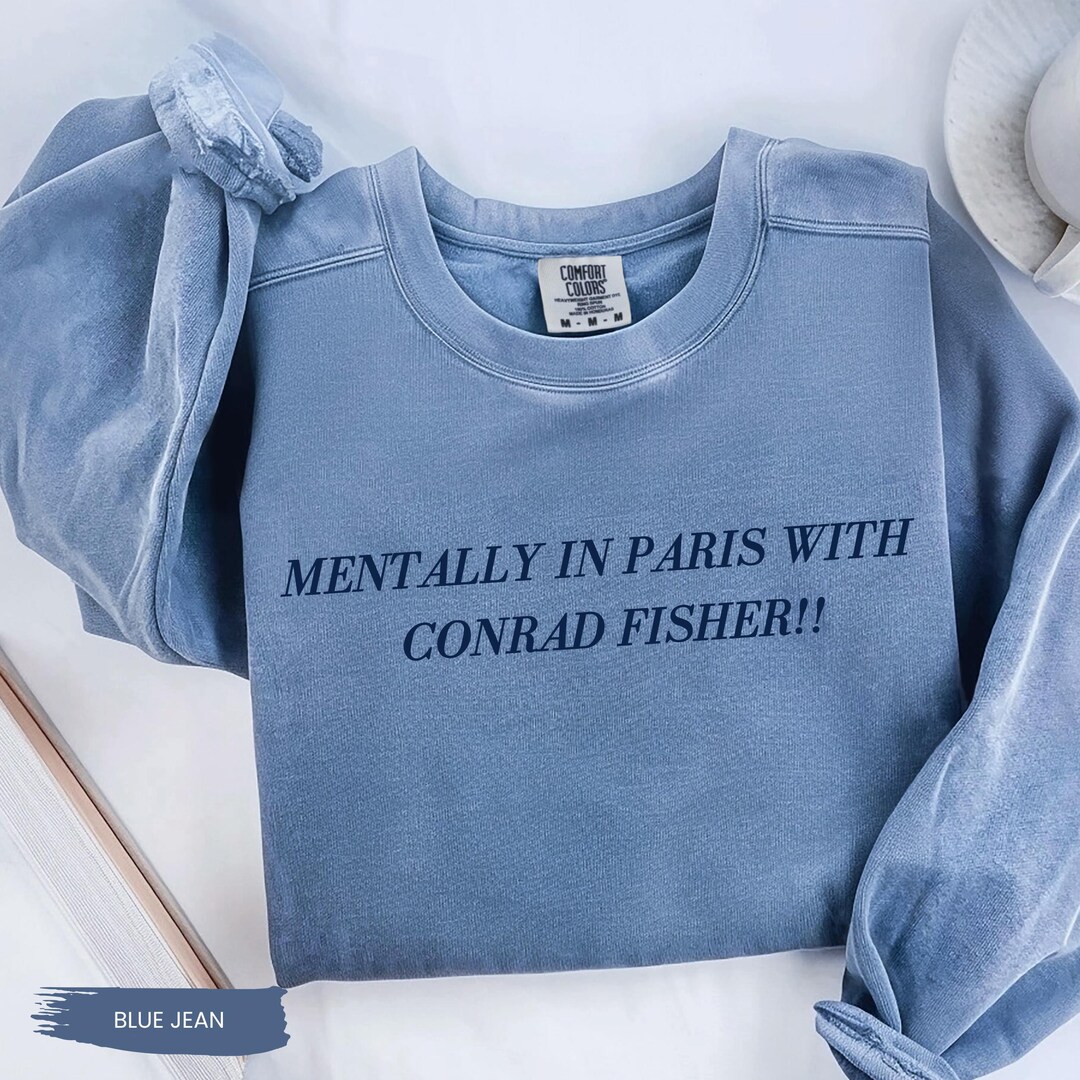 Team Conrad Comfort Colors Sweatshirt, TSITP Fan Merch - Etsy