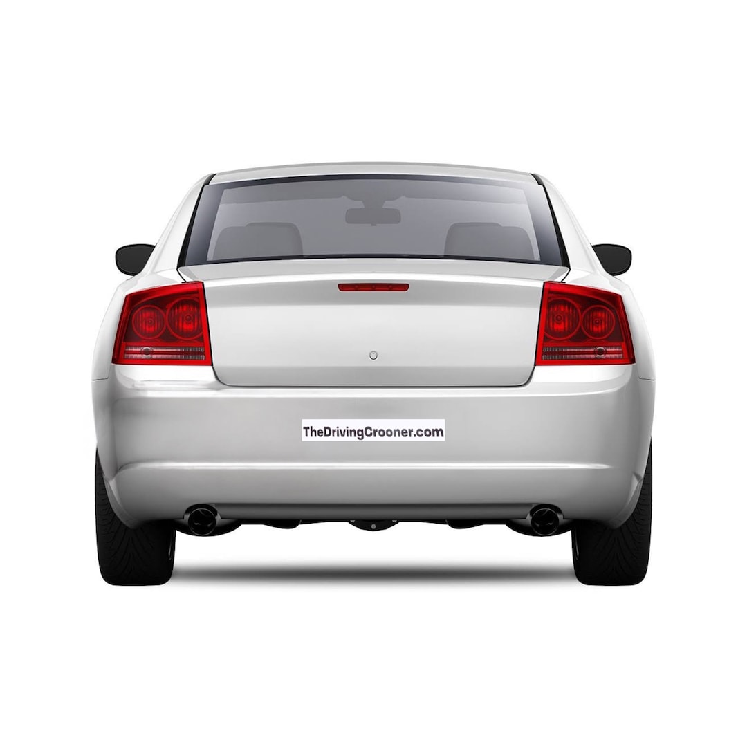 The Driving Crooner Sticker Car Decal Thedrivingcrooner.com I Think You ...