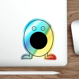 Eggman Game Holographic Die-cut Sticker ITYSL I Think You Should Leave ...