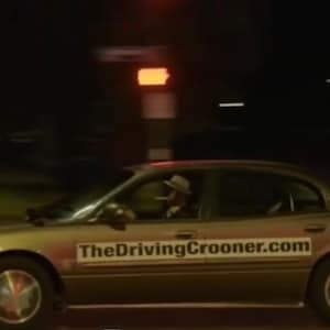 The Driving Crooner Sticker Car Decal Thedrivingcrooner.com I Think You ...
