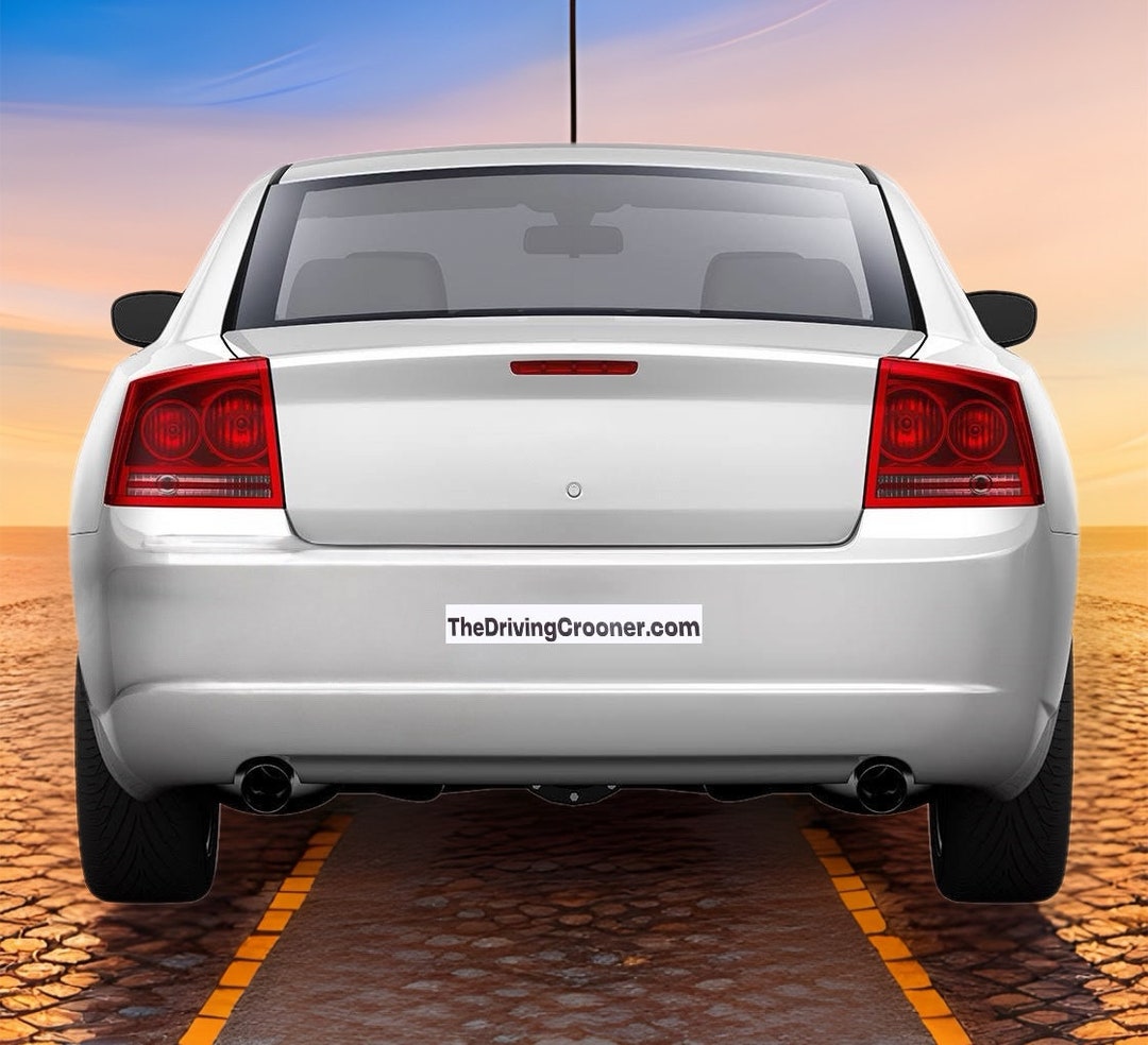 The Driving Crooner Sticker Car Decal, ITYSL (pack of 5) - Etsy