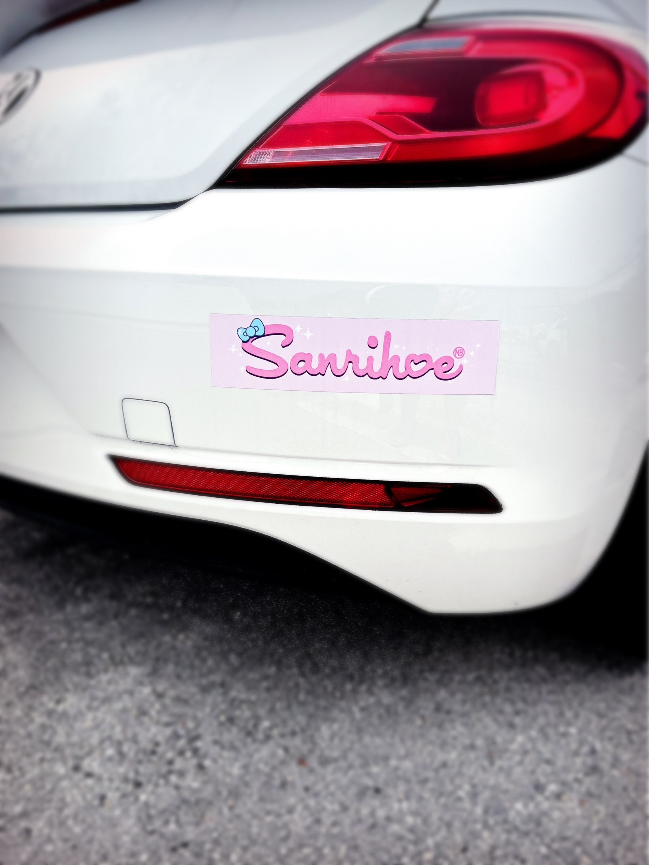 Sanrihoe | Sanrio Car Decal Bumper Sticker - Etsy
