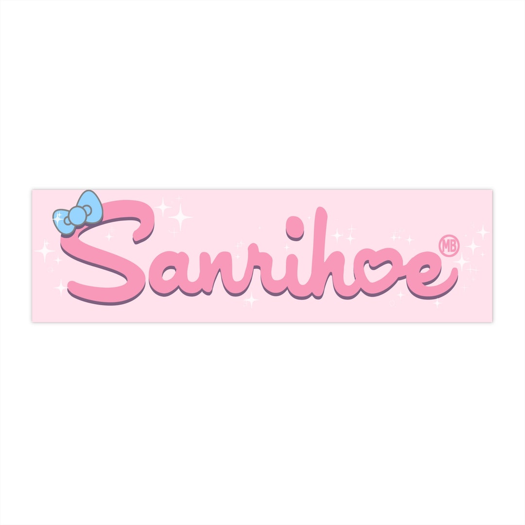 Sanrihoe | Sanrio Car Decal Bumper Sticker - Etsy
