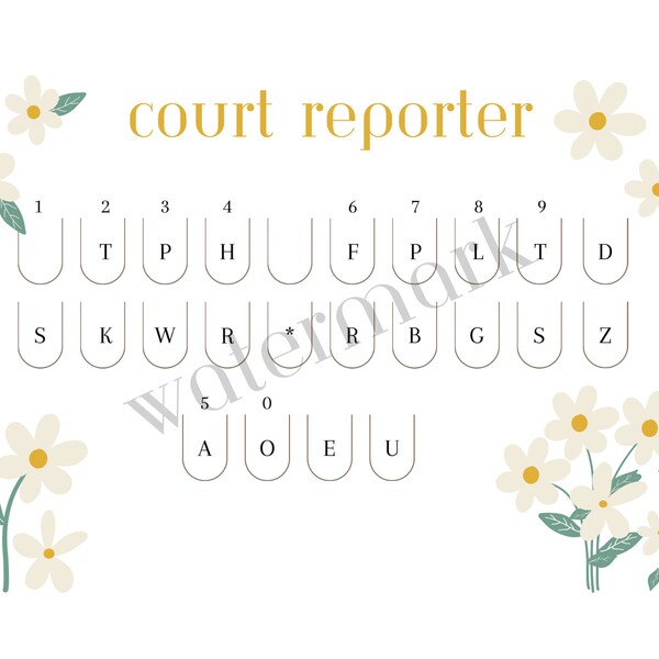 Court Reporter Art - Etsy