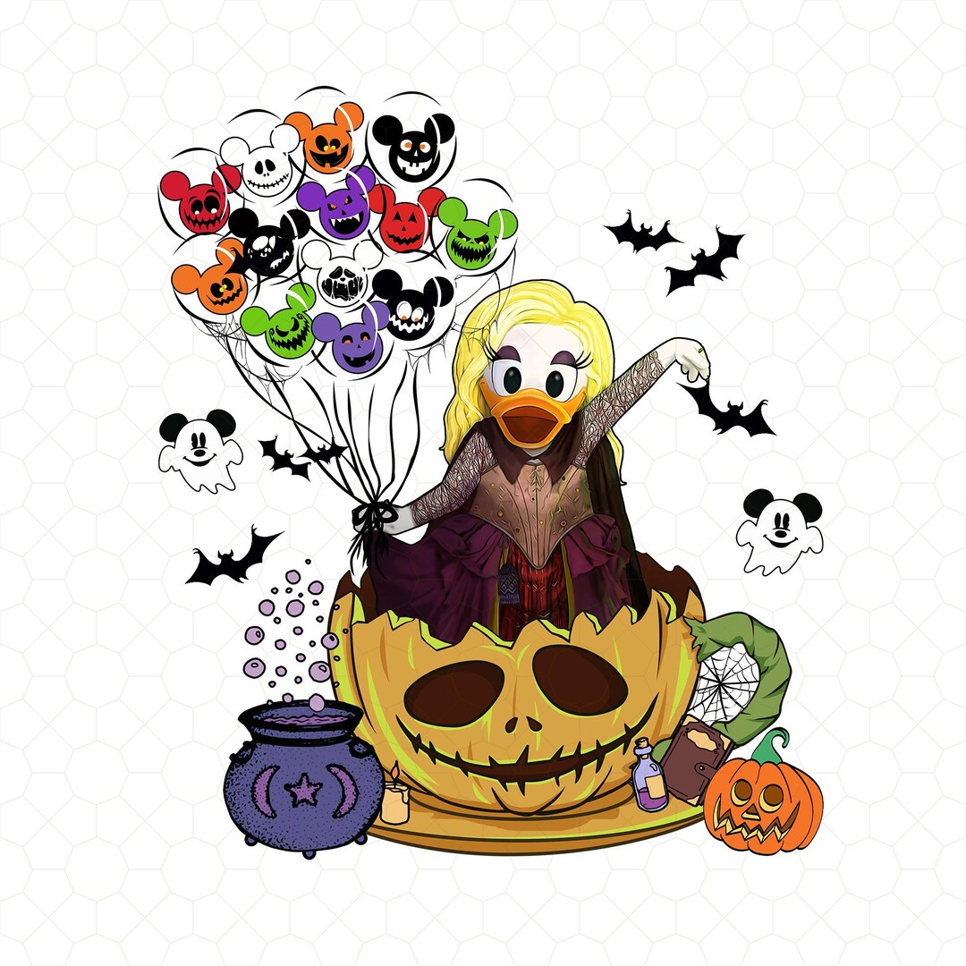 Disne.y Teacup Halloween Balloon Png, Halloween Cartoon Character ...