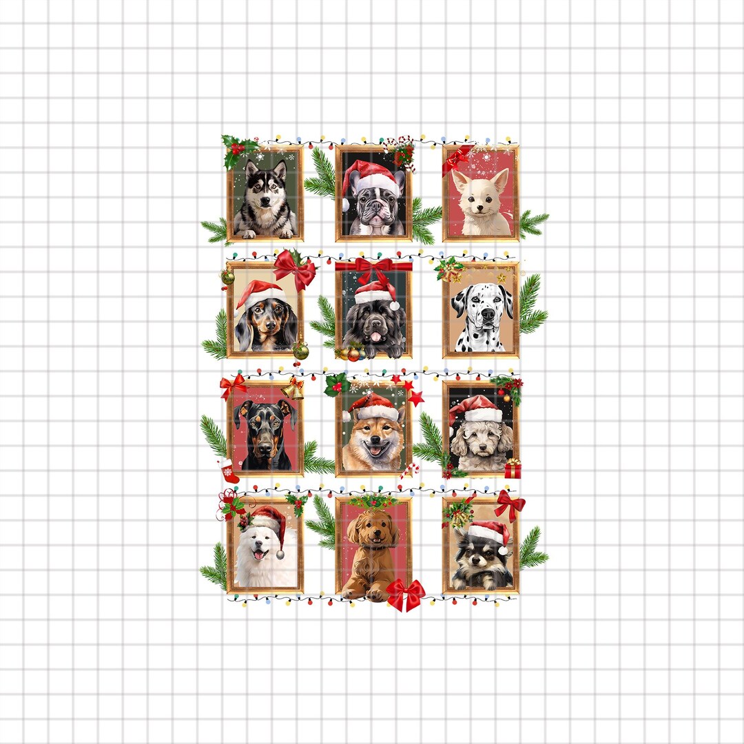 Christmas Dog Png, Dog Owner Christmas Gift, Dog Christmas Design ...
