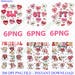 Heart Nurse Valentine Png Bundle, Heart PT, Heart OT, Heart SLP ...