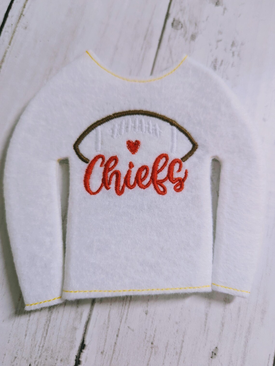 Kansas City Football Elf Sweater, Football Elf Sweater, Elf Prop, Elf ...