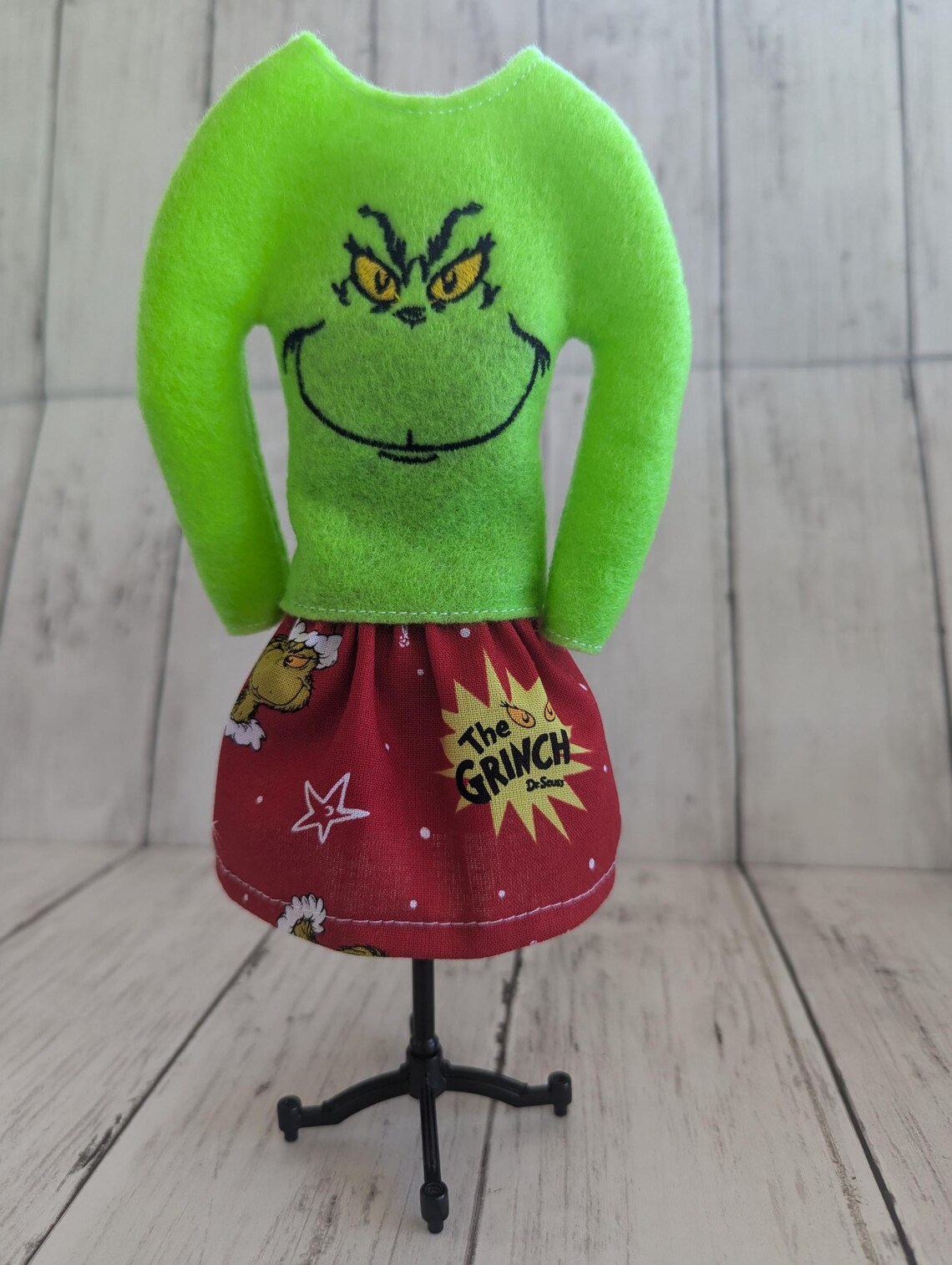 Grinch Elf Sweater, Mean One Elf Shirt Sweater, Christmas Elf Sweater ...