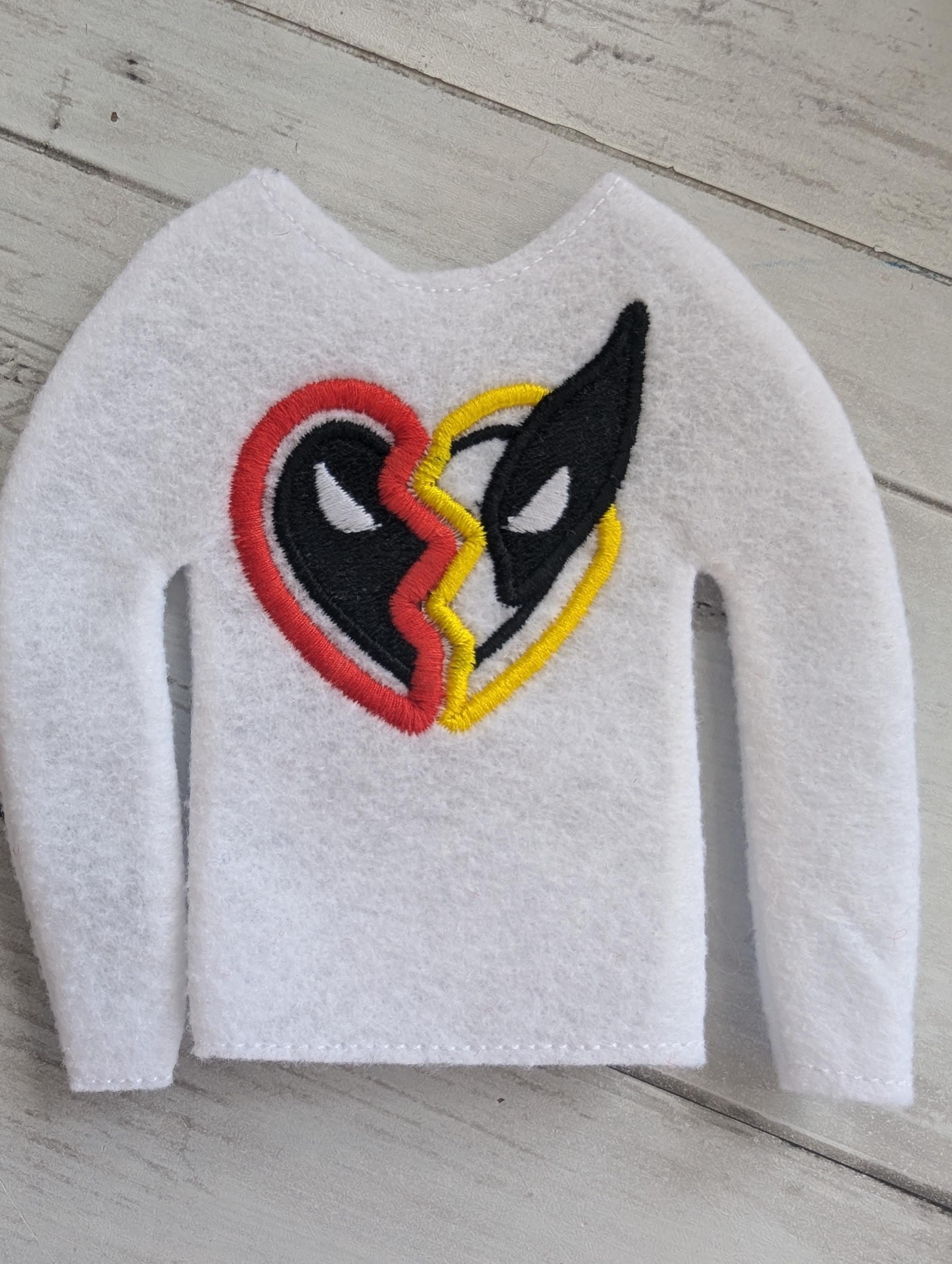 Deadpool Elf Sweater Holiday Christmas Elf Sweater, Holiday Superhero ...