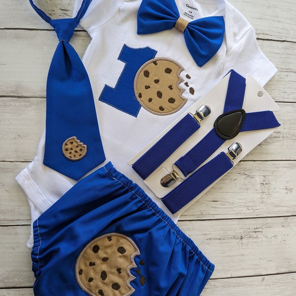 Cookie Monster First Birthday Outfit - Etsy