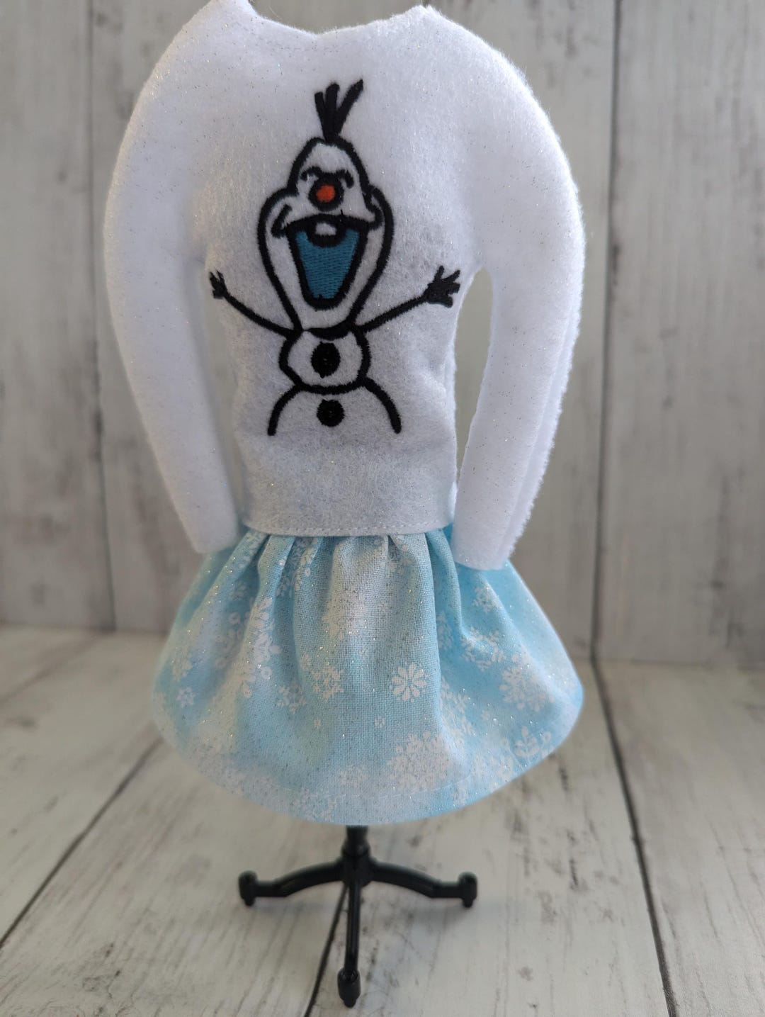 Olaf Elf Sweater Holiday Christmas Elf Sweater, Holiday Snowman Sweater ...