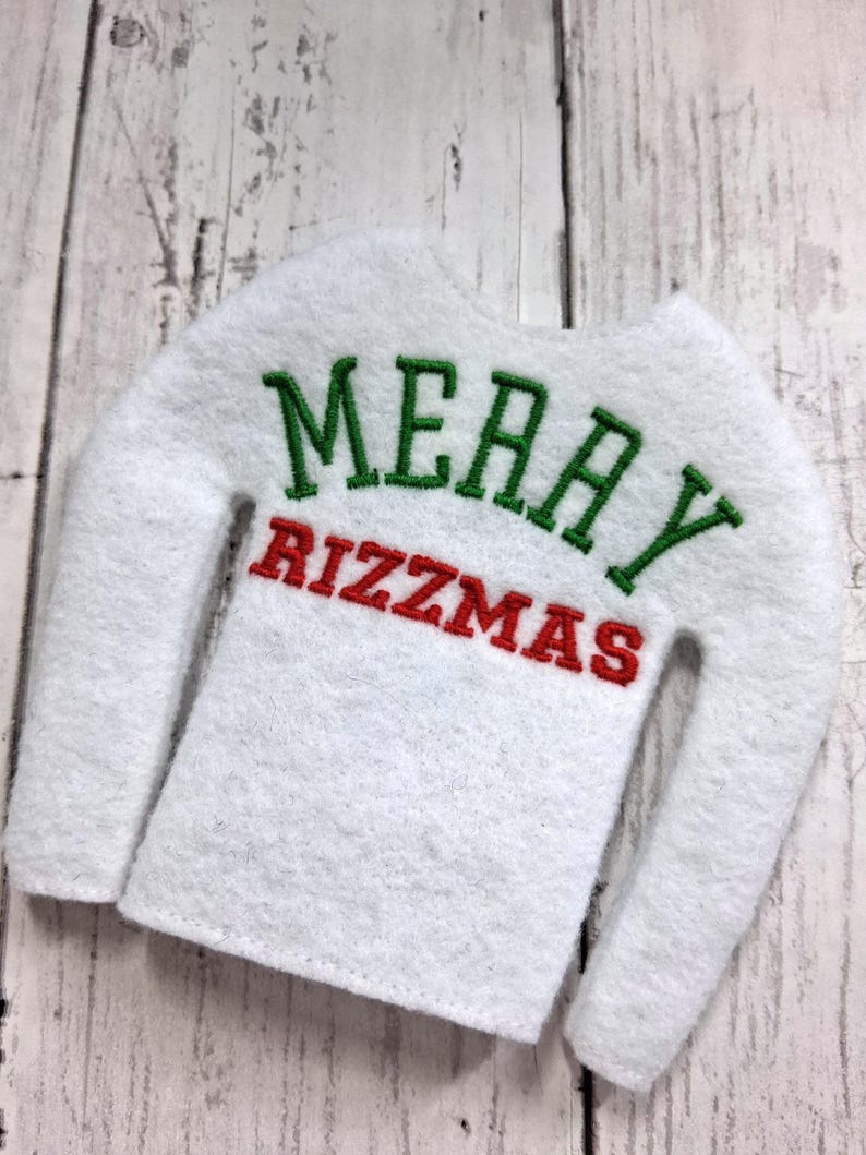 BRUH Elf Sweater, RIZZ Elf Sweater, Rizzmas Elf Sweater, Holiday ...
