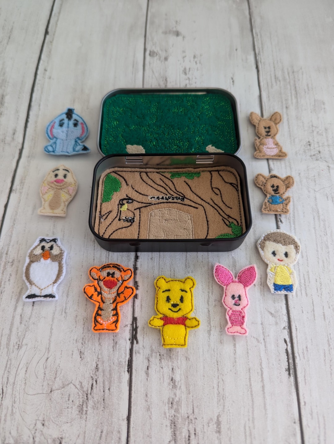Winnie the Pooh Pocket Playset, Tin Playset, Pretend Play, Quite Time ...