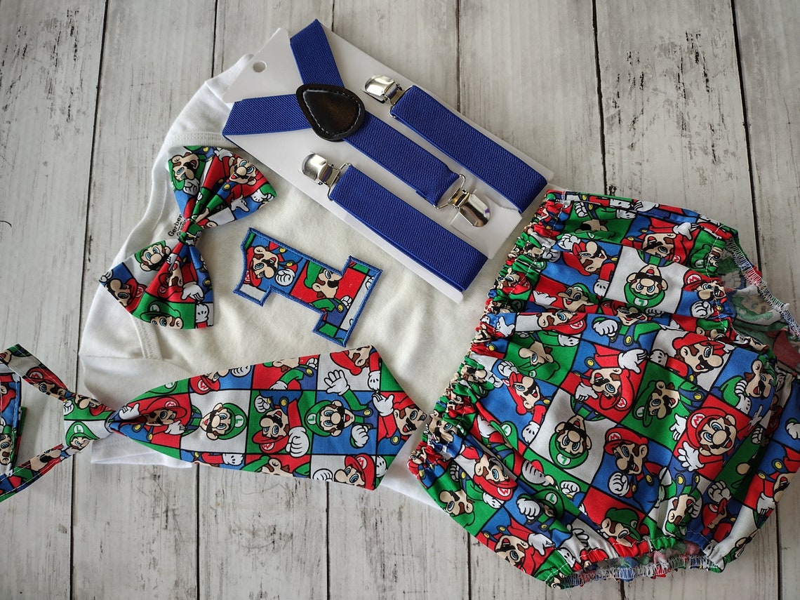 Super Brothers First Birthday Outfit Super Brothers Smash Cake Outfit ...