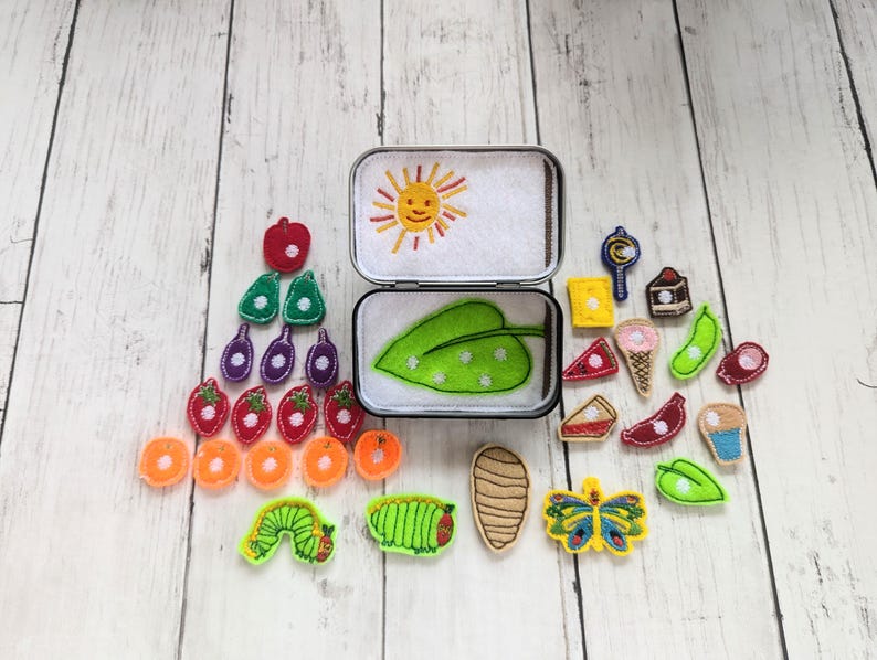 Hungry Caterpillar Pocket Playset, Tin Playset, Pretend Play, Quite ...