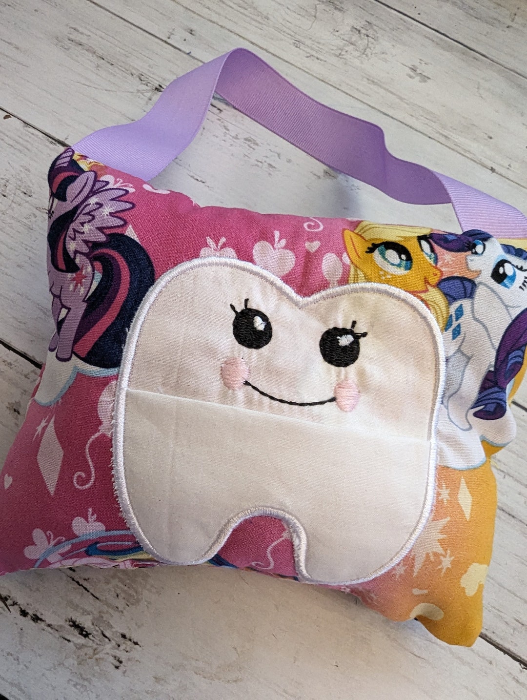 Pony Tooth Fairy Pillow, Door Hanging Plush Tooth Pillow , Tooth Pillow ...
