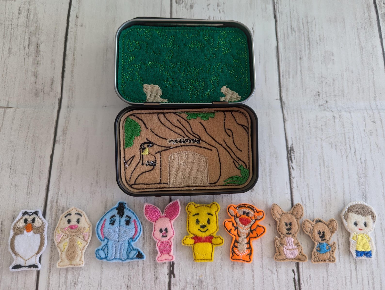Winnie the Pooh Pocket Playset, Tin Playset, Pretend Play, Quite Time ...