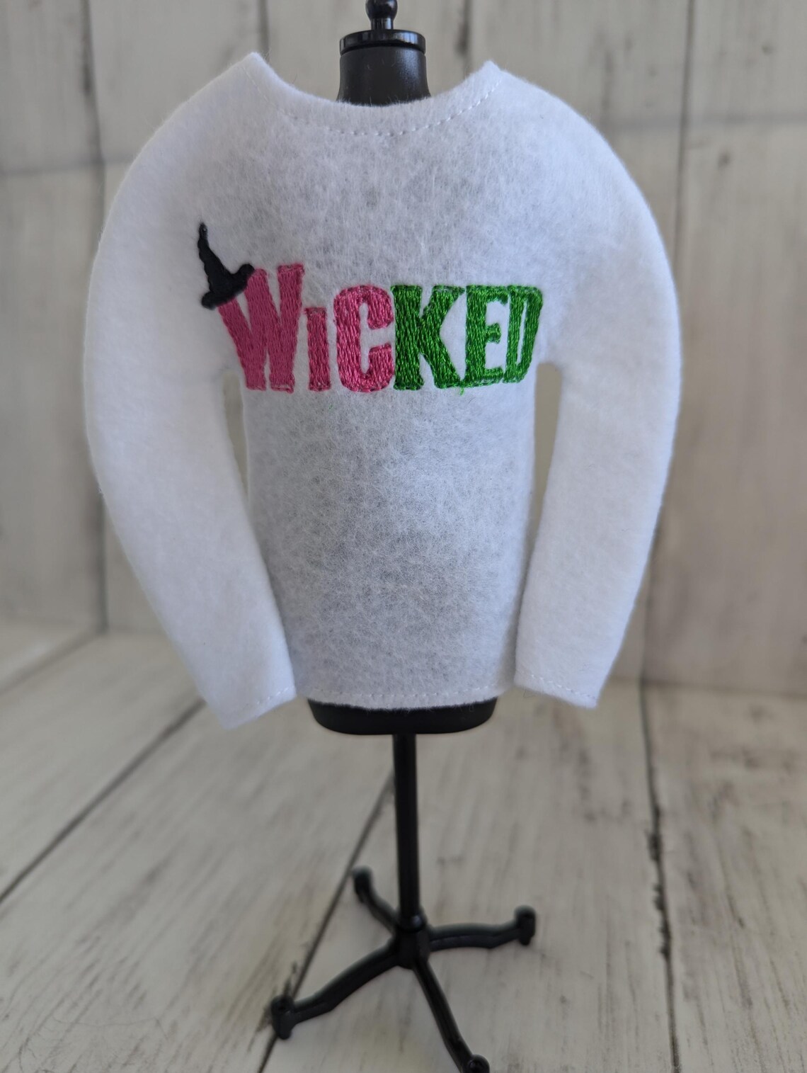 Wicked Sweater Holiday Christmas Elf Sweater, Holiday Sweater, Elf Prop ...