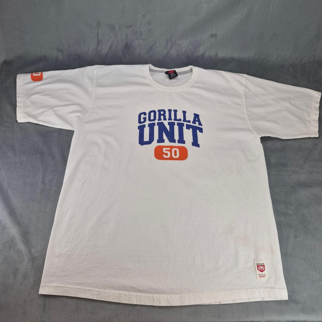 Vintage Gorilla Unit 50 X Ecko Unltd Y2k 50 Cent Rap 2000's Rare T ...
