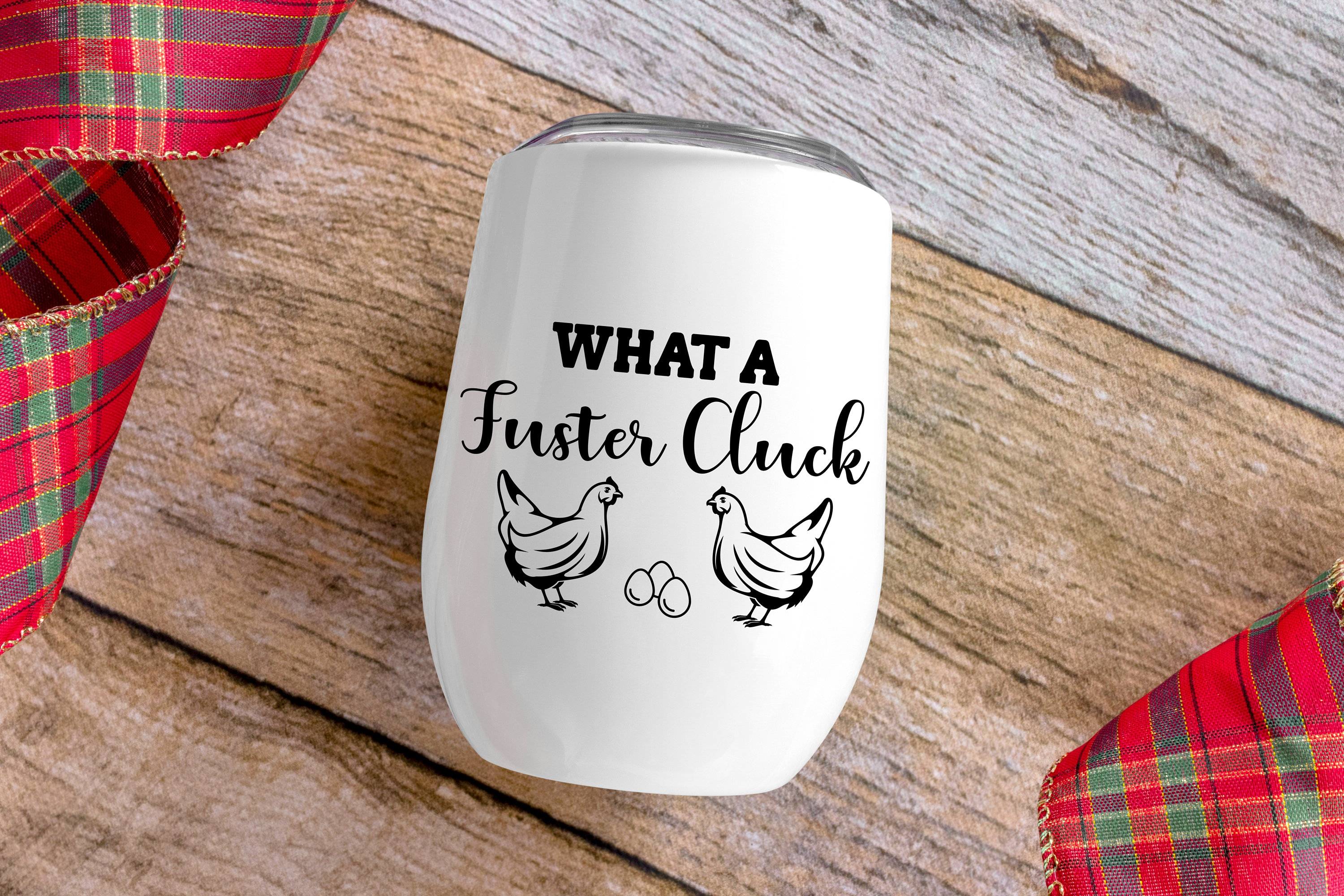 What a Fuster Cluck SVG File Funny Chicken Egg Shirt or Mug Design Svg ...