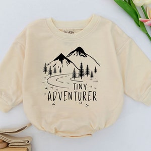 Tiny Adventurer Baby Romper, Adventure Baby Outfit, Forest Clothes ...