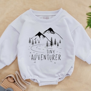 Tiny Adventurer Baby Romper, Adventure Baby Outfit, Forest Clothes ...