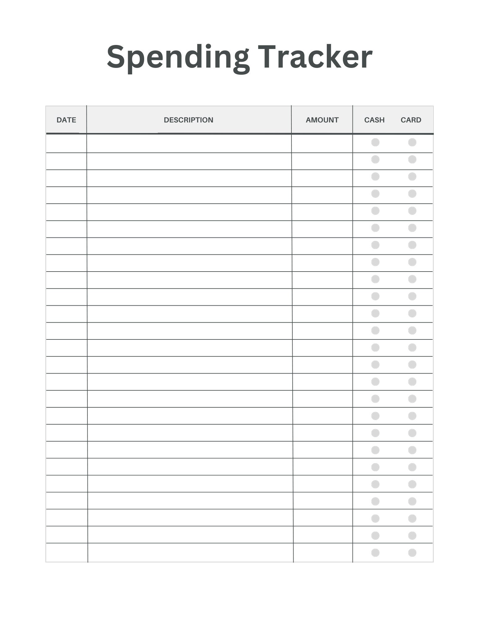 Printable Spending Tracker, Template, Finance Tracker, Budget Planner ...