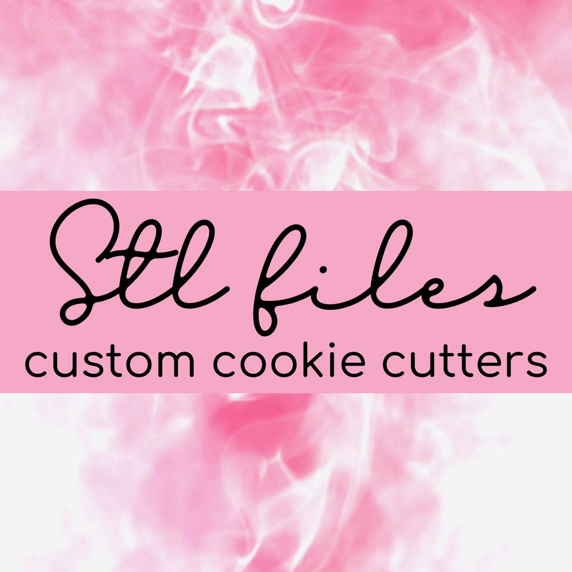 Custom STL Files for 3D Printer, Custom Cookie Cutter Impression ...