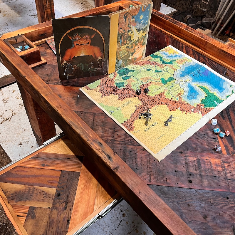 Square Game Table - Etsy