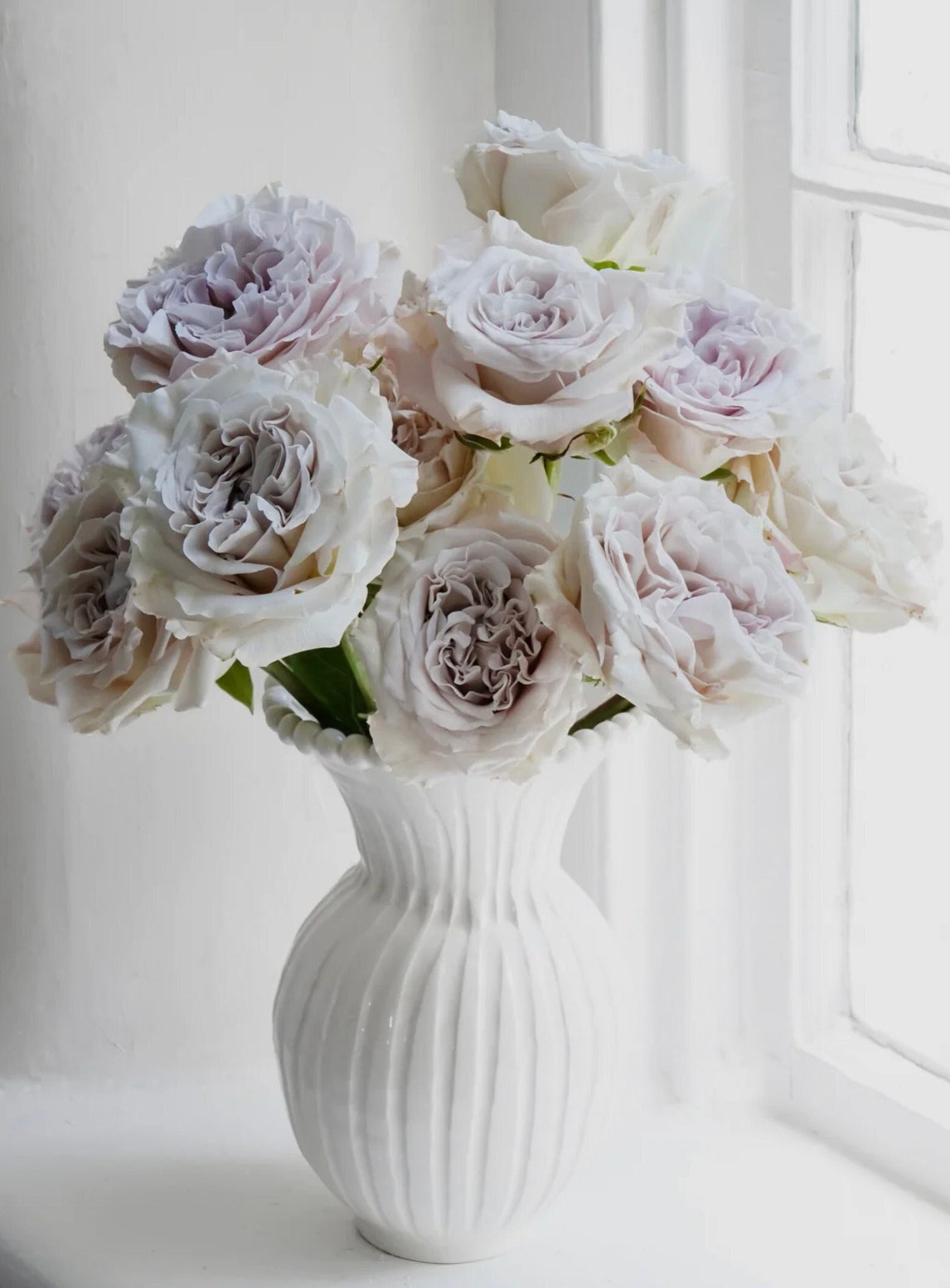 Deluxe Garden Roses Westminster Abbey in Silver - Etsy