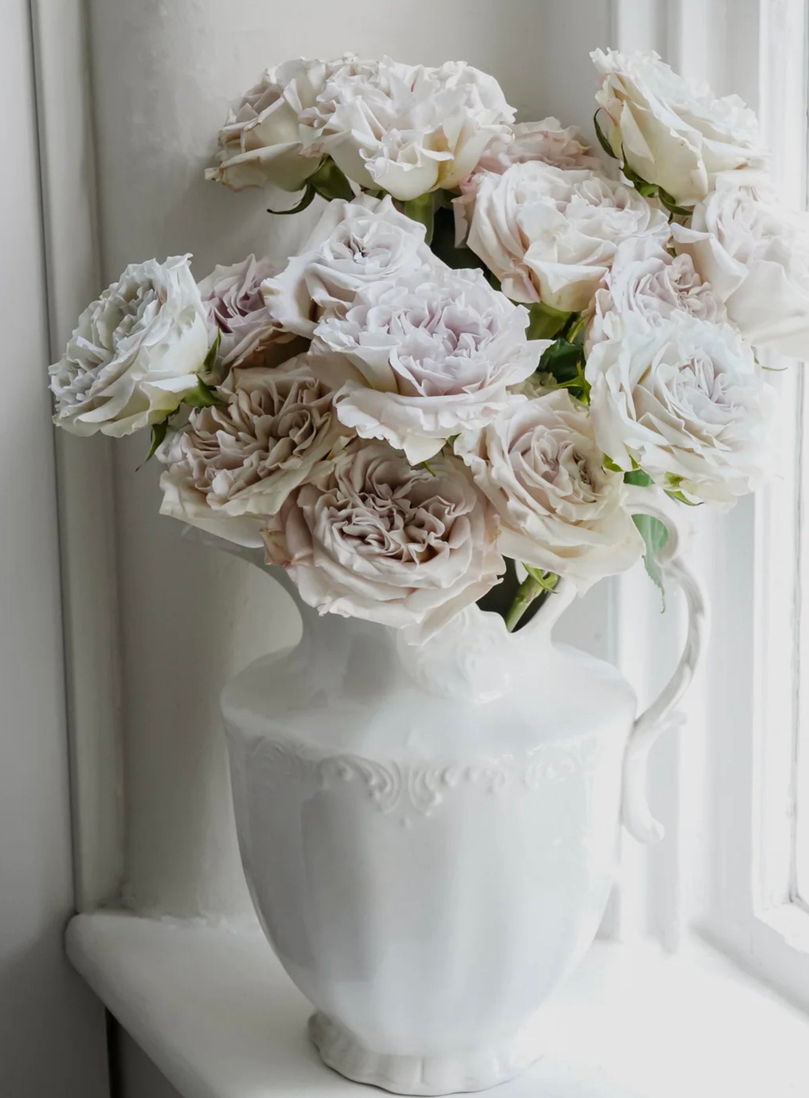 Deluxe Garden Roses Westminster Abbey in Silver - Etsy