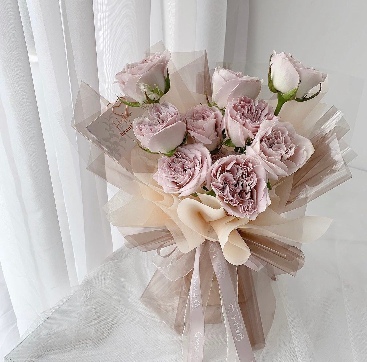 Deluxe Garden Roses Westminster Abbey in Silver - Etsy