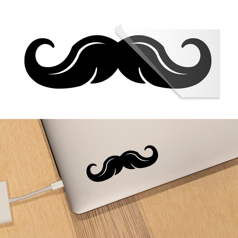 Mustache Decal - Etsy
