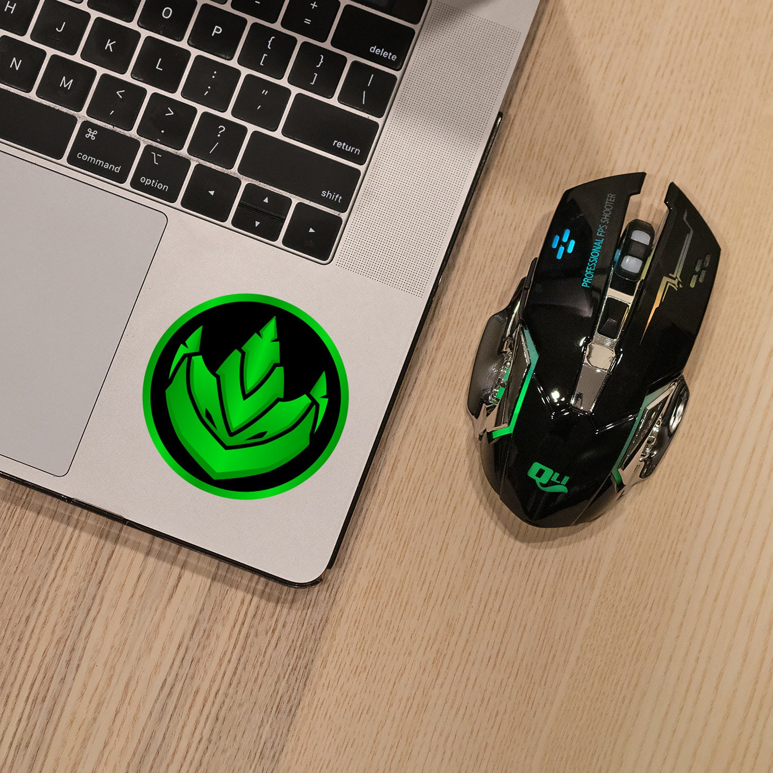 MMPR Green Ranger Dragon Coin Variant Sticker, Weatherproof, Laminated ...