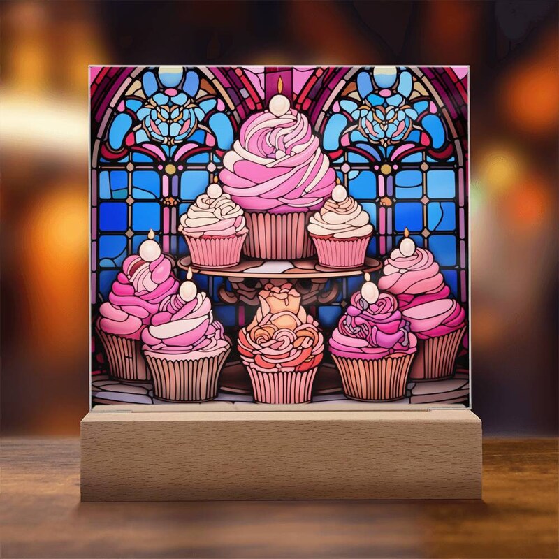 Glass Cupcakes - Etsy