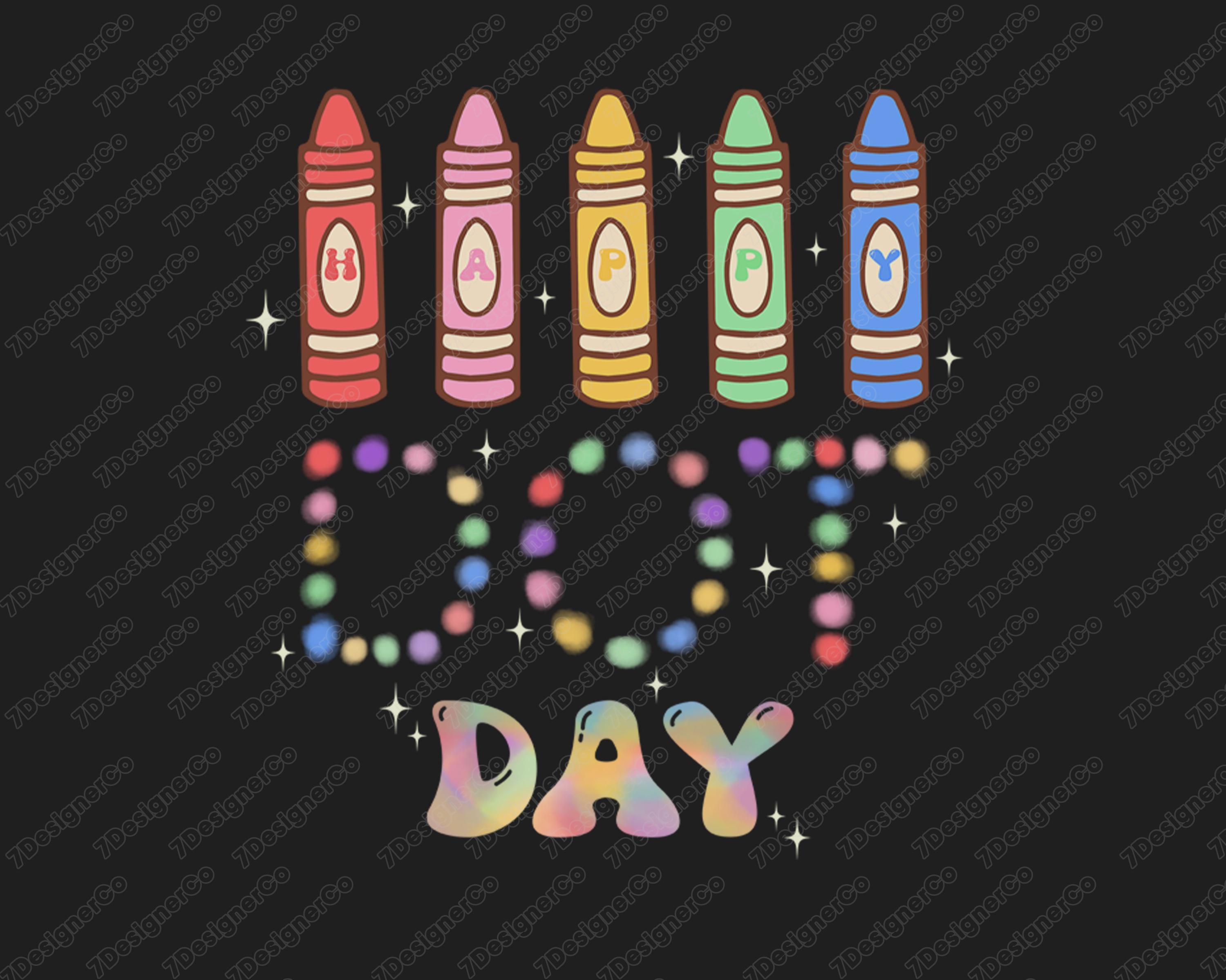 Crayon Dot Day PNG, International Dot Day PNG, Happy Dot Day 2024, Dot ...