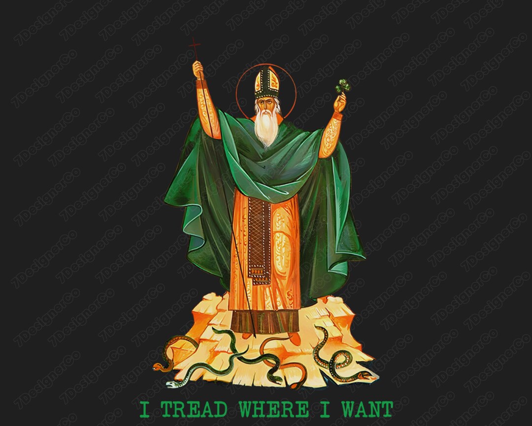 Snake Christian PNG, Patricks Day PNG, Irish Day PNG, Shamrock Png, St ...