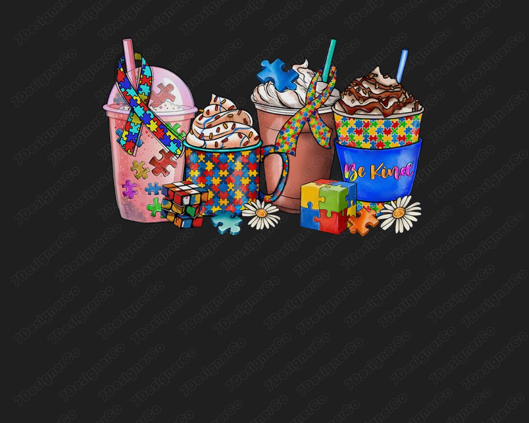 Chocolate Latte Autism PNG, Autism Png, Autism Awareness Png, Autism ...